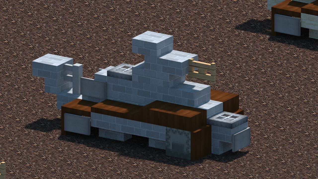 Renault FT-17 Light tank [With download] Minecraft Map