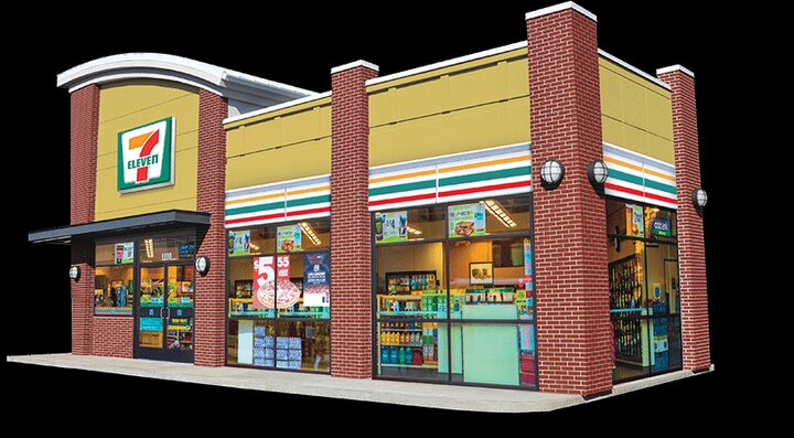 7-Eleven [1.5:1 scale] Minecraft Map