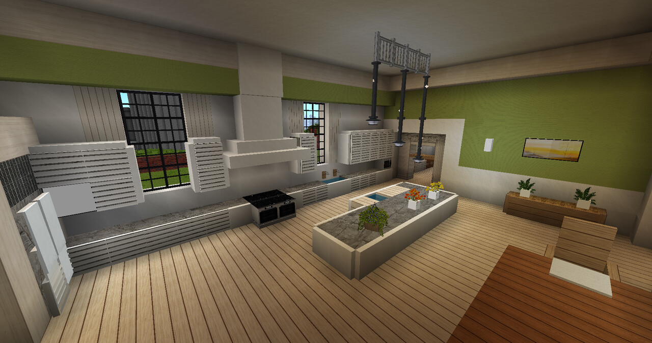 Country House and Farm buildings Minecraft Map