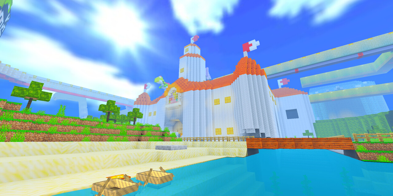 Super Mario 64 Danychu - Bedrock Edition Minecraft Map