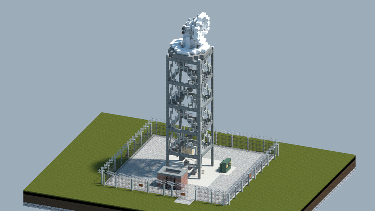 Weather radar tower [With download] Minecraft Map