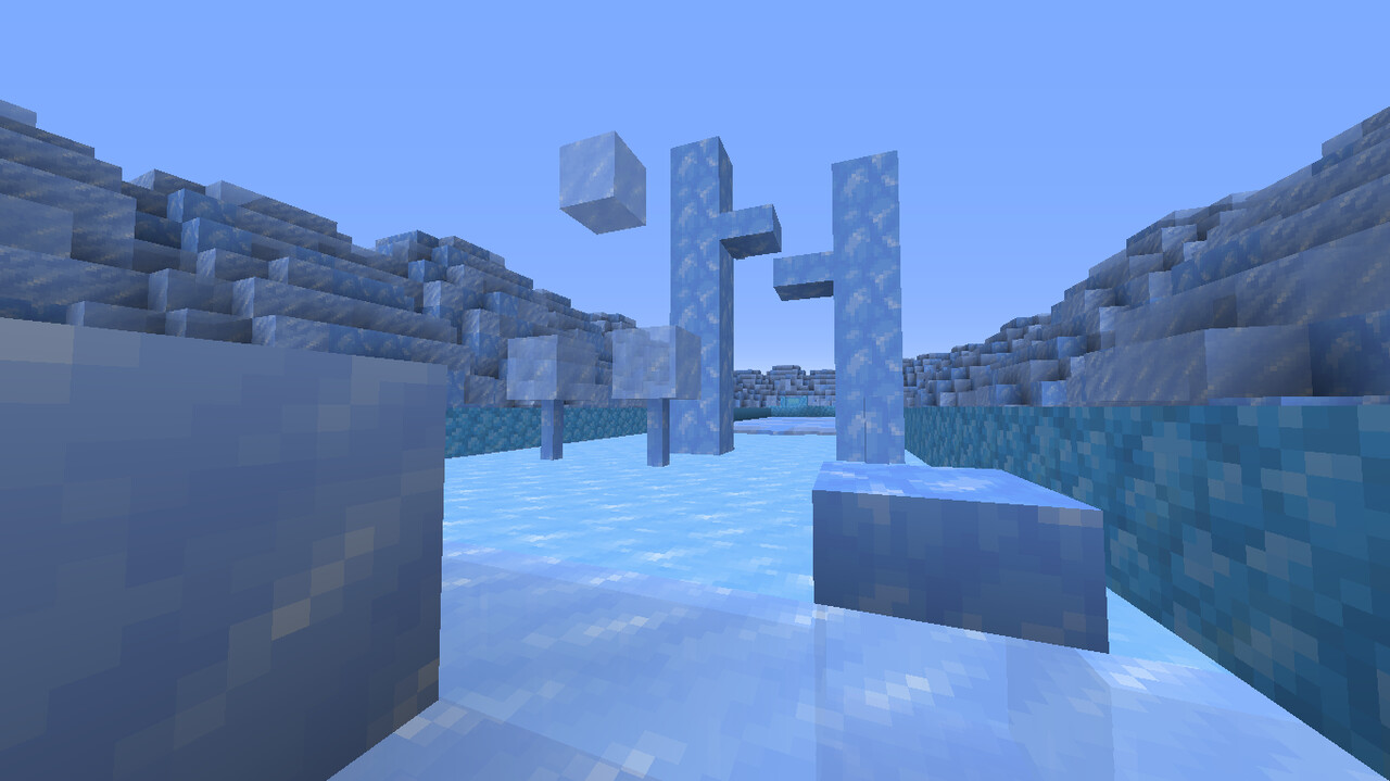 Unfair Ice Minecraft Map