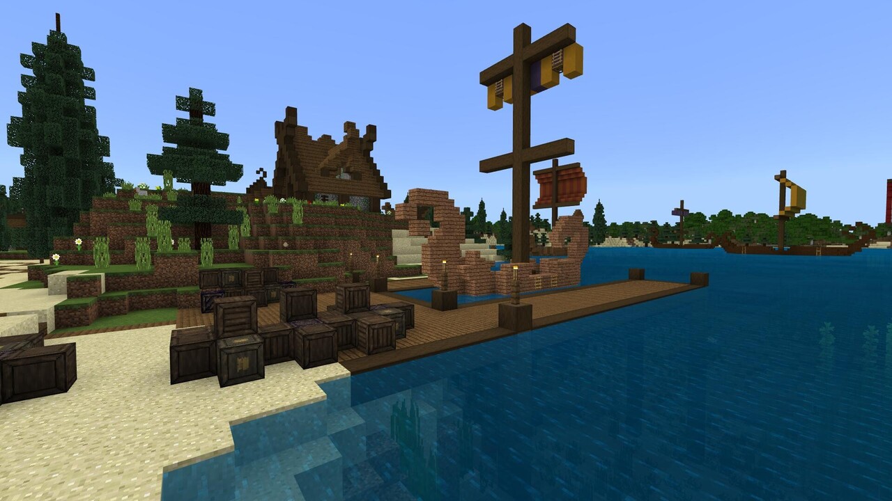 Viking Settlement Minecraft Map