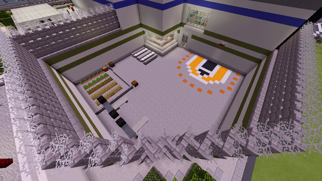 Small modern minimum security prison. Minecraft Map