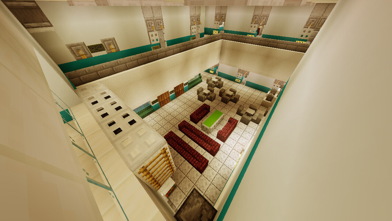 Small modern minimum security prison. Minecraft Map