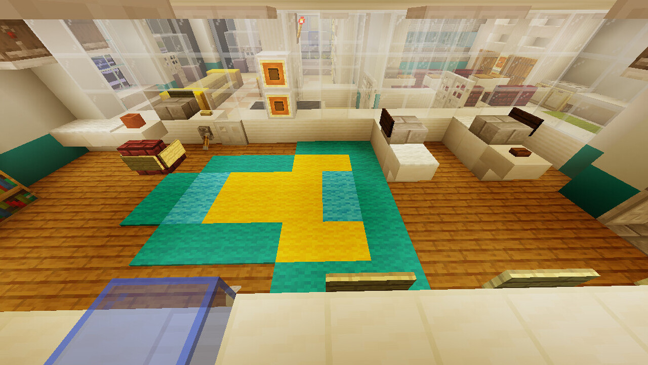 Small modern minimum security prison. Minecraft Map