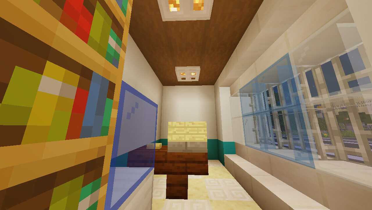 Small modern minimum security prison. Minecraft Map