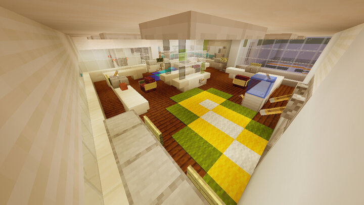 Small modern minimum security prison. Minecraft Map