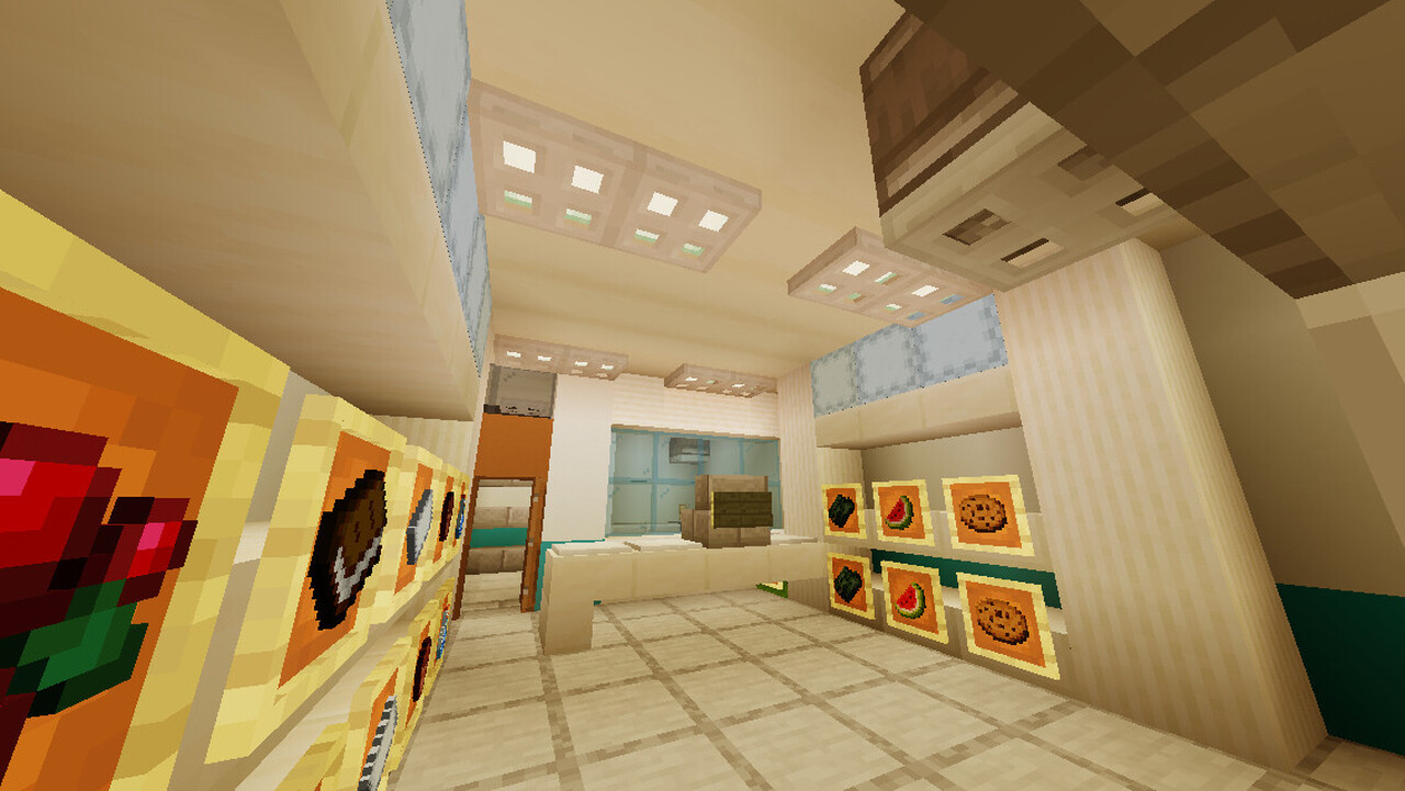 Small modern minimum security prison. Minecraft Map