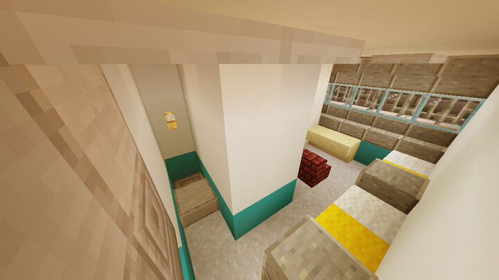 Small modern minimum security prison. Minecraft Map