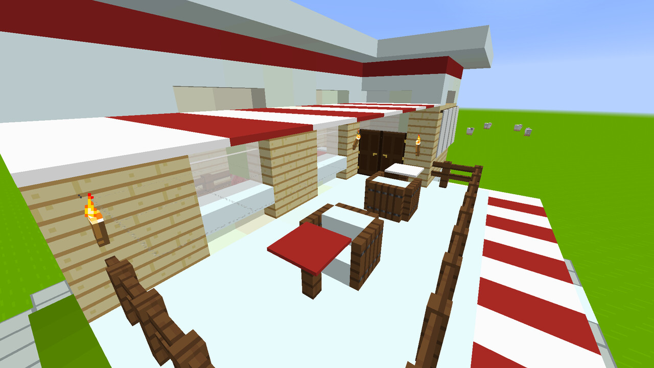 Cafe Minecraft Map