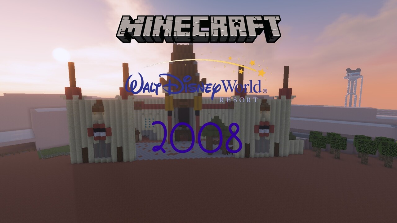 Walt Disney World 2008 Minecraft Map