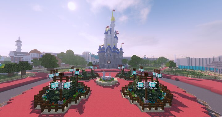 Walt Disney World 2008 Minecraft Map