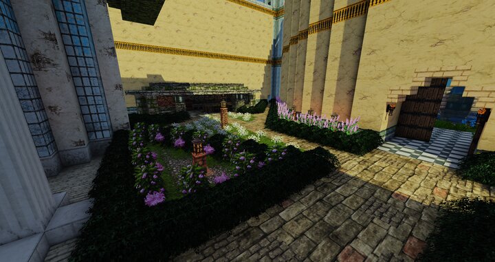 Elves Castle ( floating castle) Minecraft Map