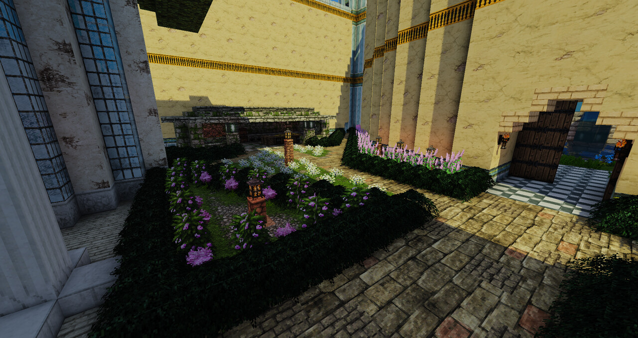 Elves Castle ( floating castle) Minecraft Map