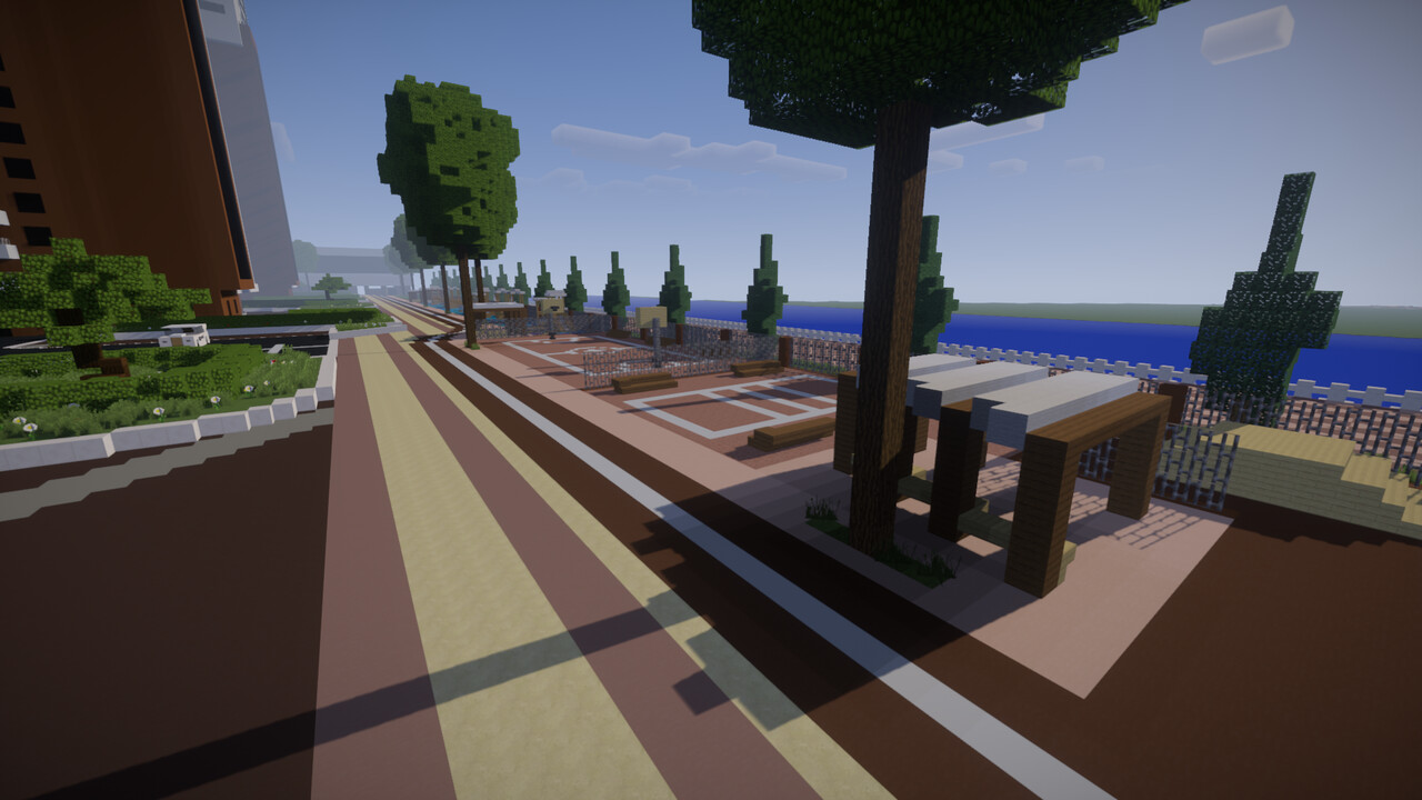 Residential complex "Art Plaza" Minecraft Map