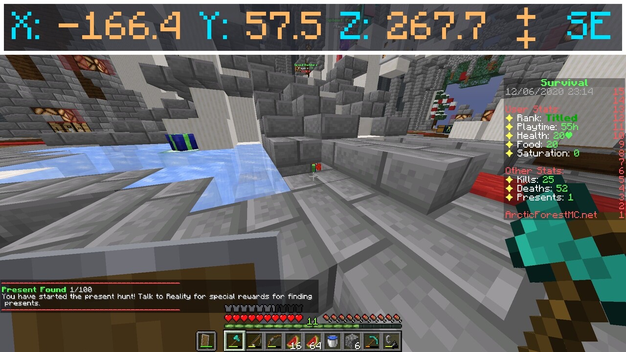 Present Locations Minecraft Map