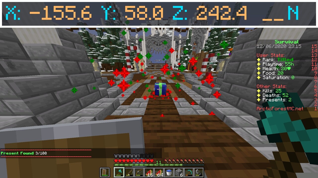 Present Locations Minecraft Map