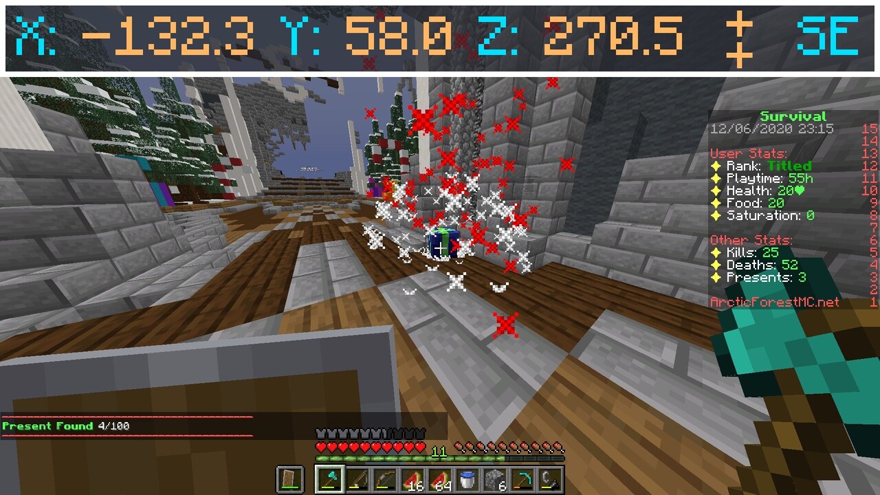 Present Locations Minecraft Map