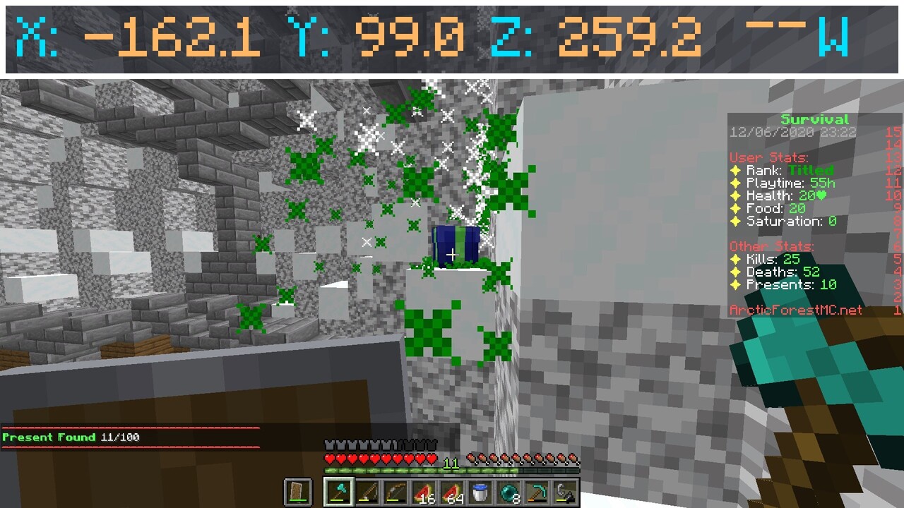 Present Locations Minecraft Map