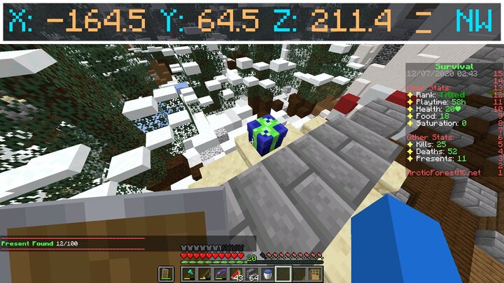 Present Locations Minecraft Map