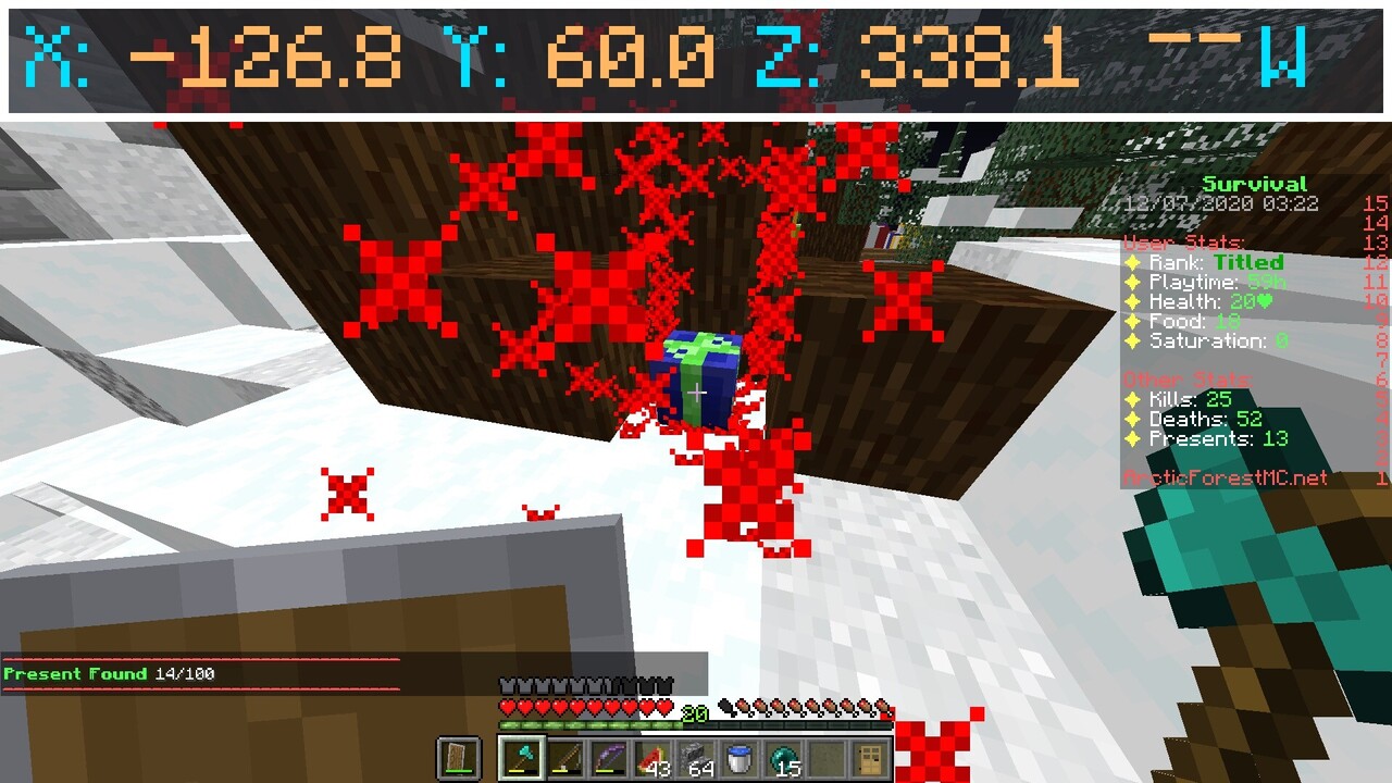 Present Locations Minecraft Map