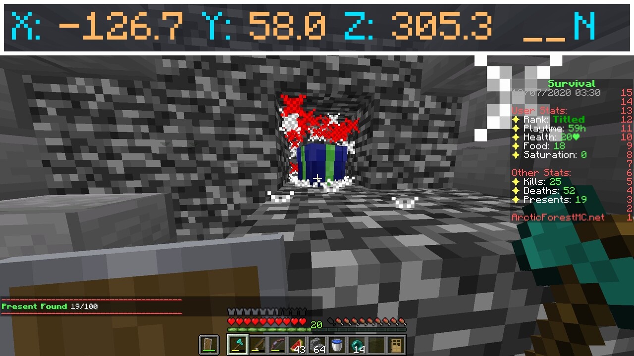 Present Locations Minecraft Map