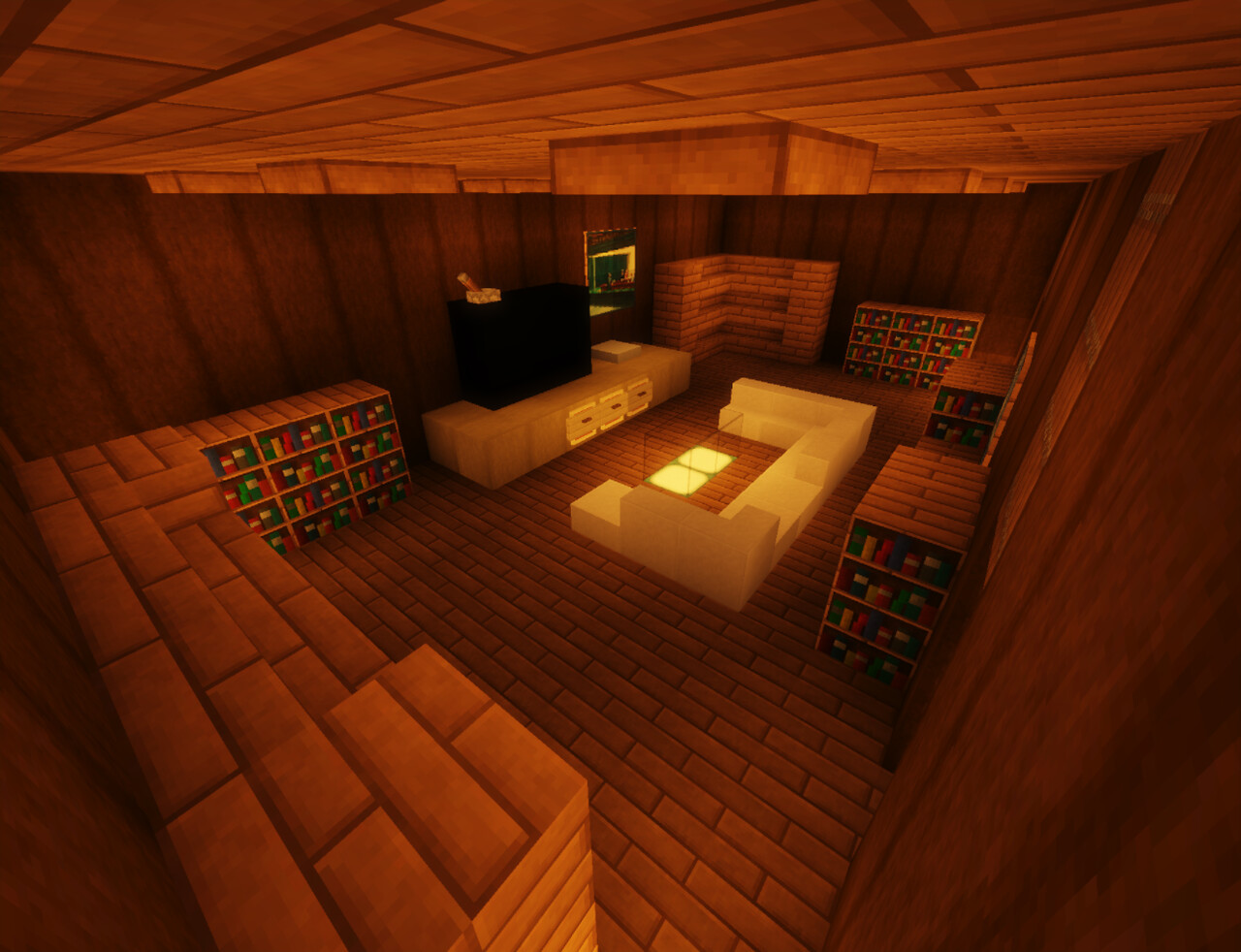 Terracotta Traditional Minecraft Map