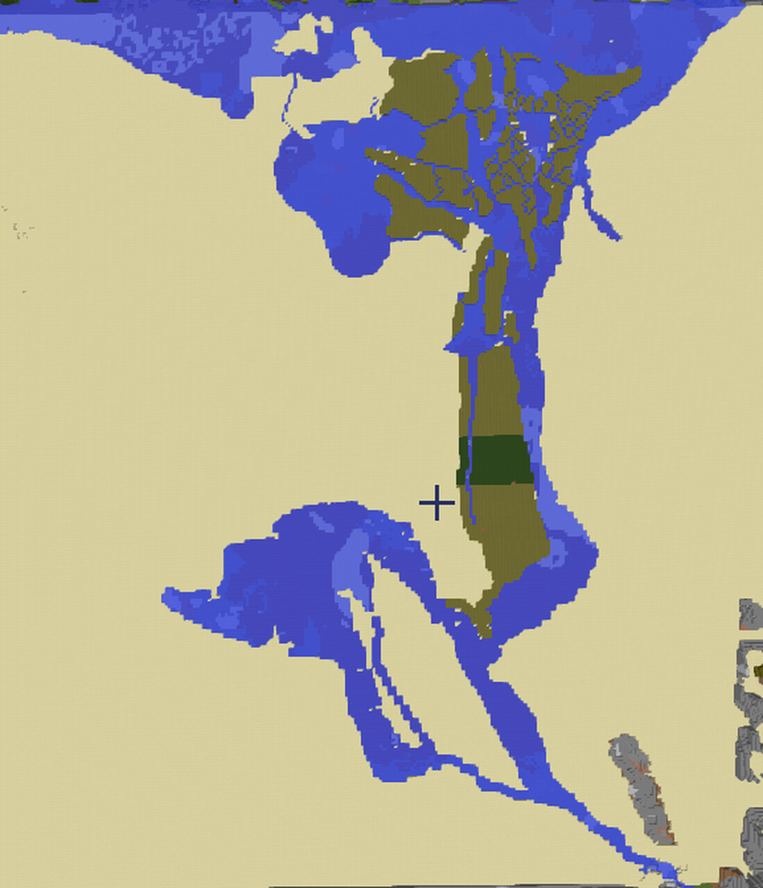 The Nile Minecraft Map