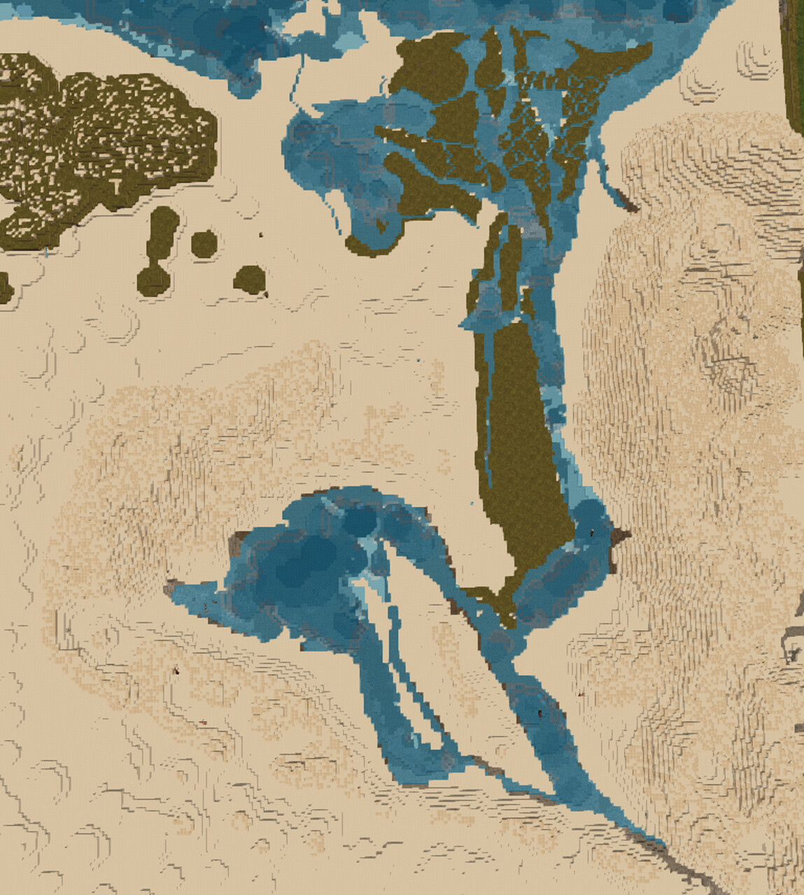The Nile Minecraft Map