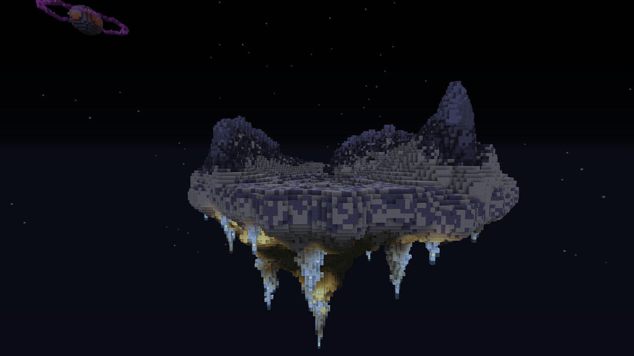 Galactic Island kit pvp map Minecraft Map