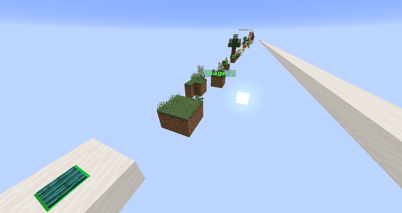 Parkour Knockout Minecraft Map