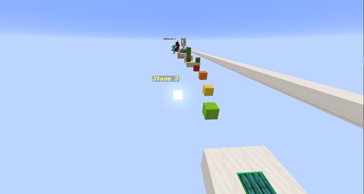 Parkour Knockout Minecraft Map