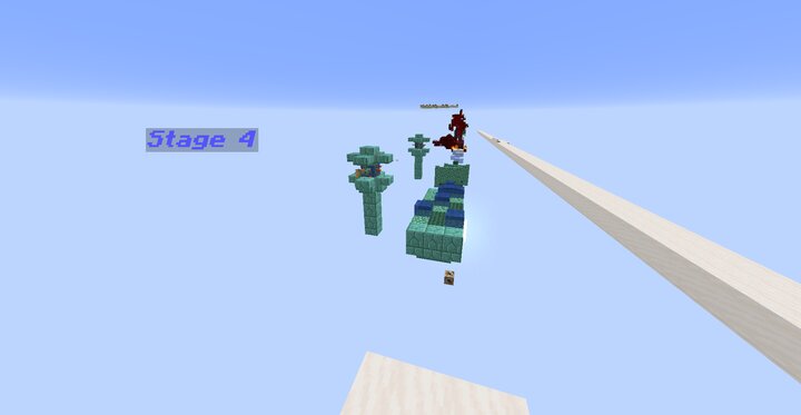 Parkour Knockout Minecraft Map