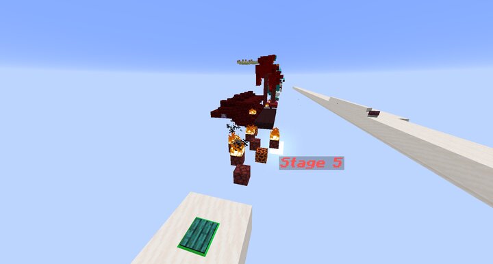 Parkour Knockout Minecraft Map