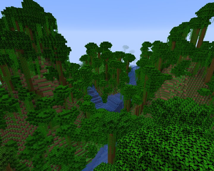 swamp and jungle Minecraft Map