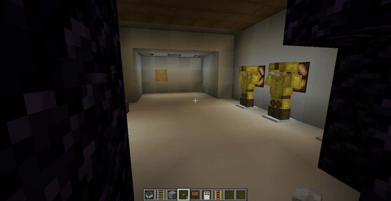 Bunker with Zombie spawner nearby Minecraft Map