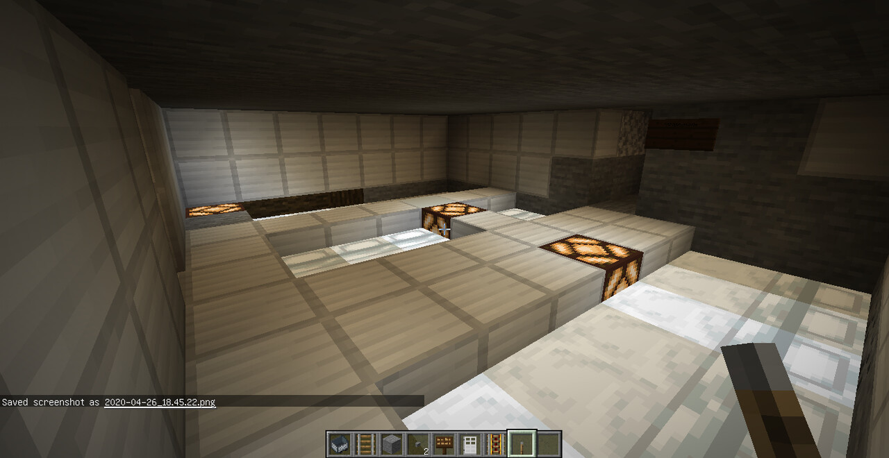 Bunker with Zombie spawner nearby Minecraft Map