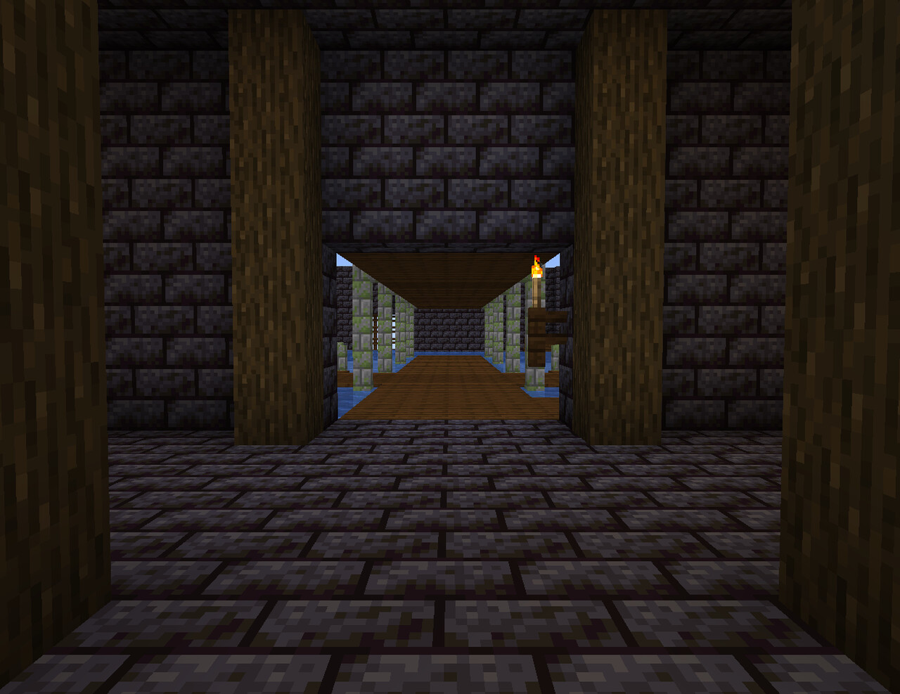 Recreation of Heretic: Shadow of the Serpent Riders Minecraft Map