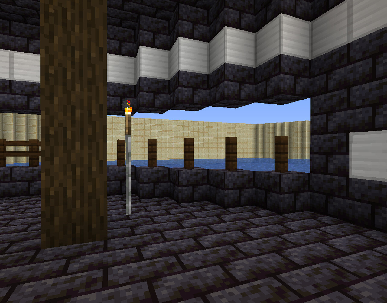 Recreation of Heretic: Shadow of the Serpent Riders Minecraft Map