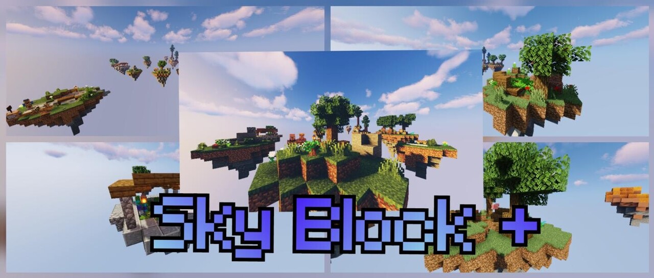 SkyBlock+ Minecraft Map