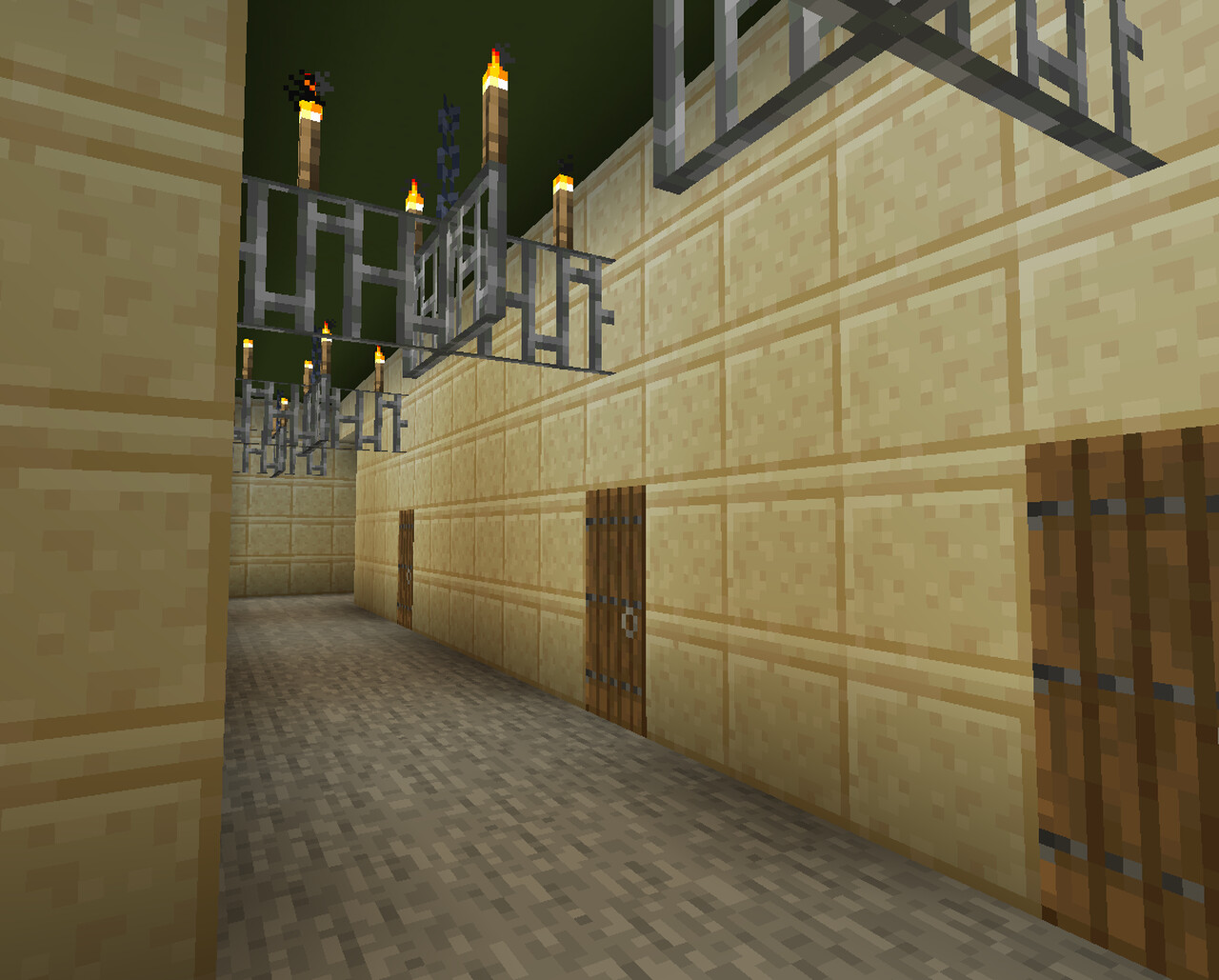 Recreation of Heretic: Shadow of the Serpent Riders Minecraft Map