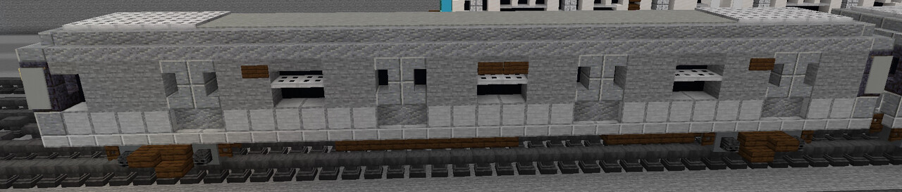 NYC MTA R110B subway train Minecraft Map