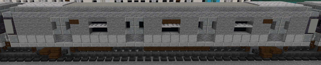 NYC MTA R110B subway train Minecraft Map