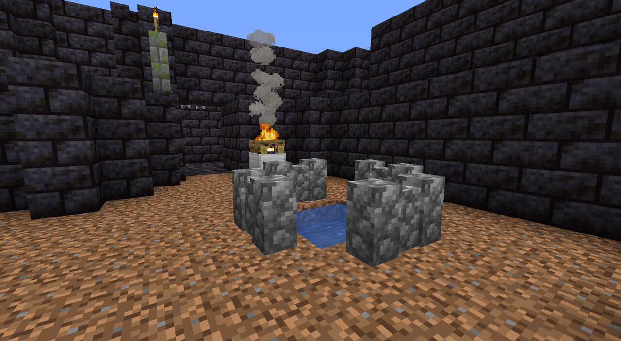 Recreation of Heretic: Shadow of the Serpent Riders Minecraft Map