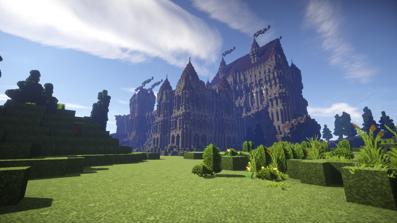 The castle of the king! Minecraft Map