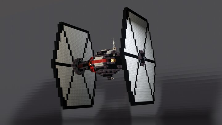 Star Wars - First Order TIE Fighter | DOWNLOAD Minecraft Map
