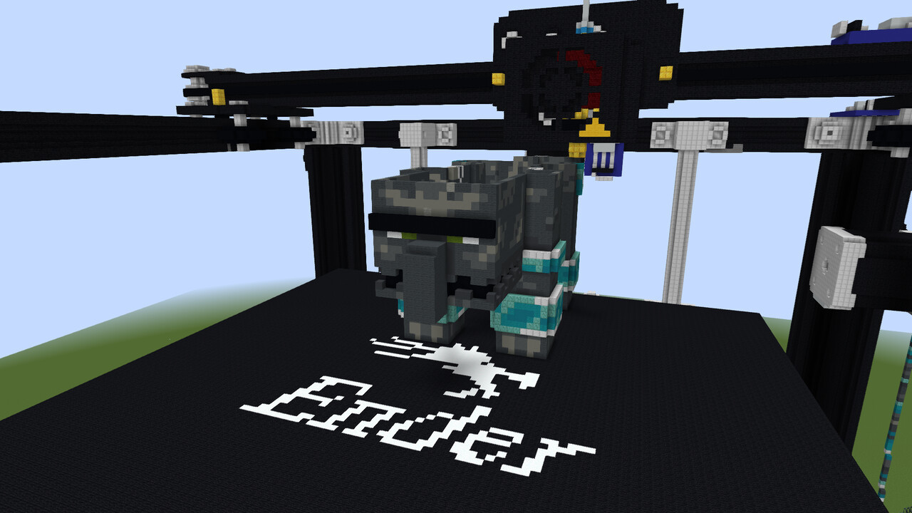 Creality Ender 5 Minecraft Map