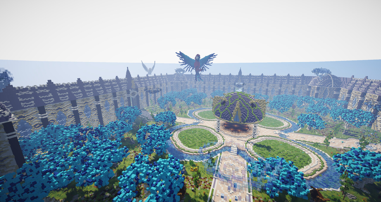 Spawn Faction + Warzone Minecraft Map