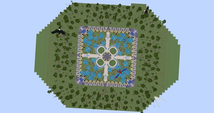 Spawn Faction + Warzone Minecraft Map